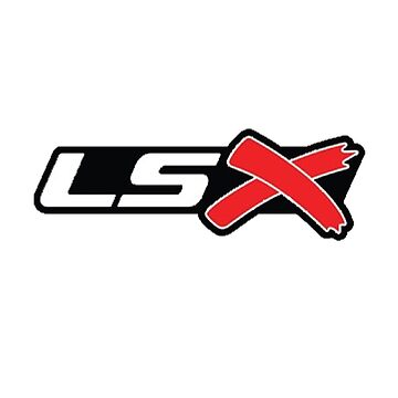 "LSX Logo" Sticker for Sale by rayganscott | Redbubble