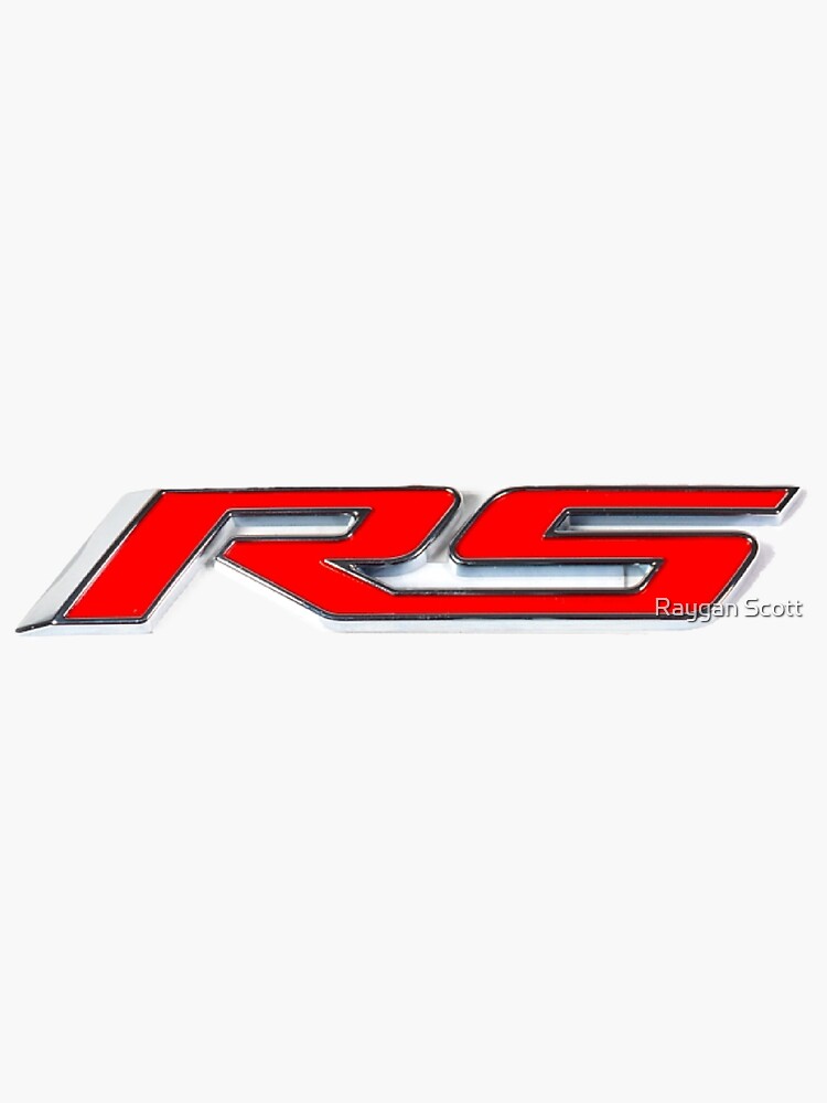 "RS Chevy Emblem" Sticker for Sale by Raygan Scott | Redbubble
