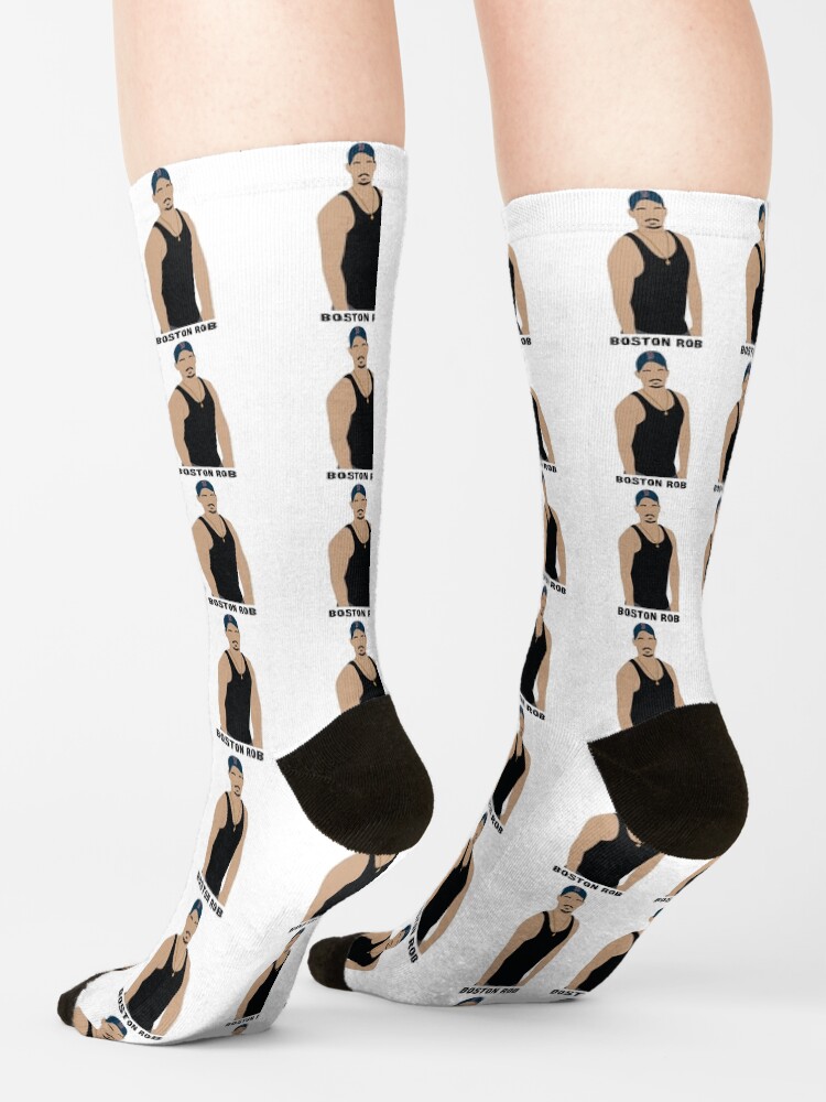 "Boston Rob" Socks for Sale by katietedesco | Redbubble