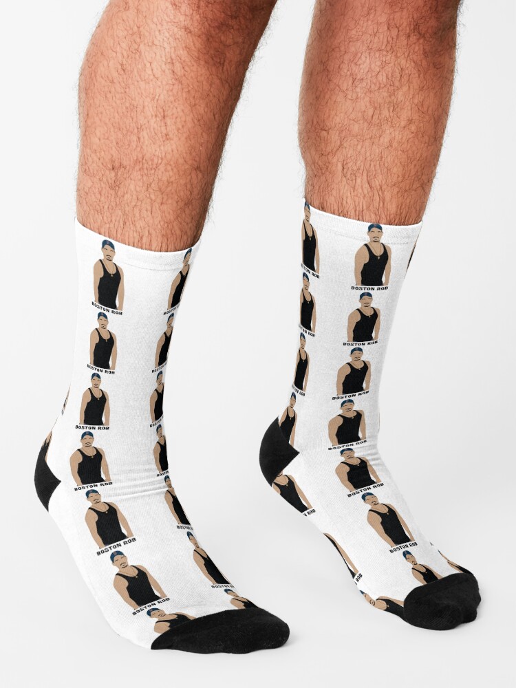 "Boston Rob" Socks for Sale by katietedesco | Redbubble