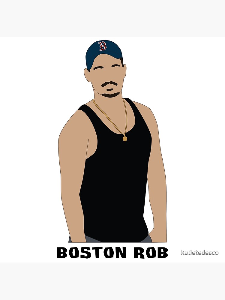 "Boston Rob" Poster for Sale by katietedesco | Redbubble