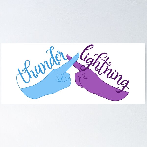 Girl Meets World Thunder Lightning Friendship Poster for Sale by Winter Bear Art