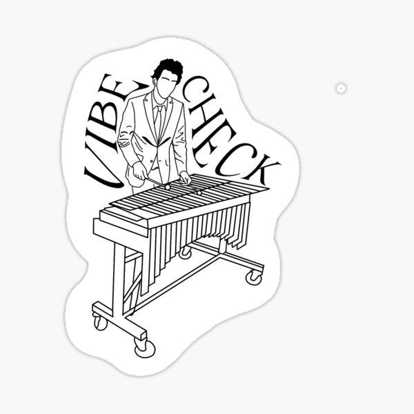 "vibe check" Sticker by alexaschaffer | Redbubble