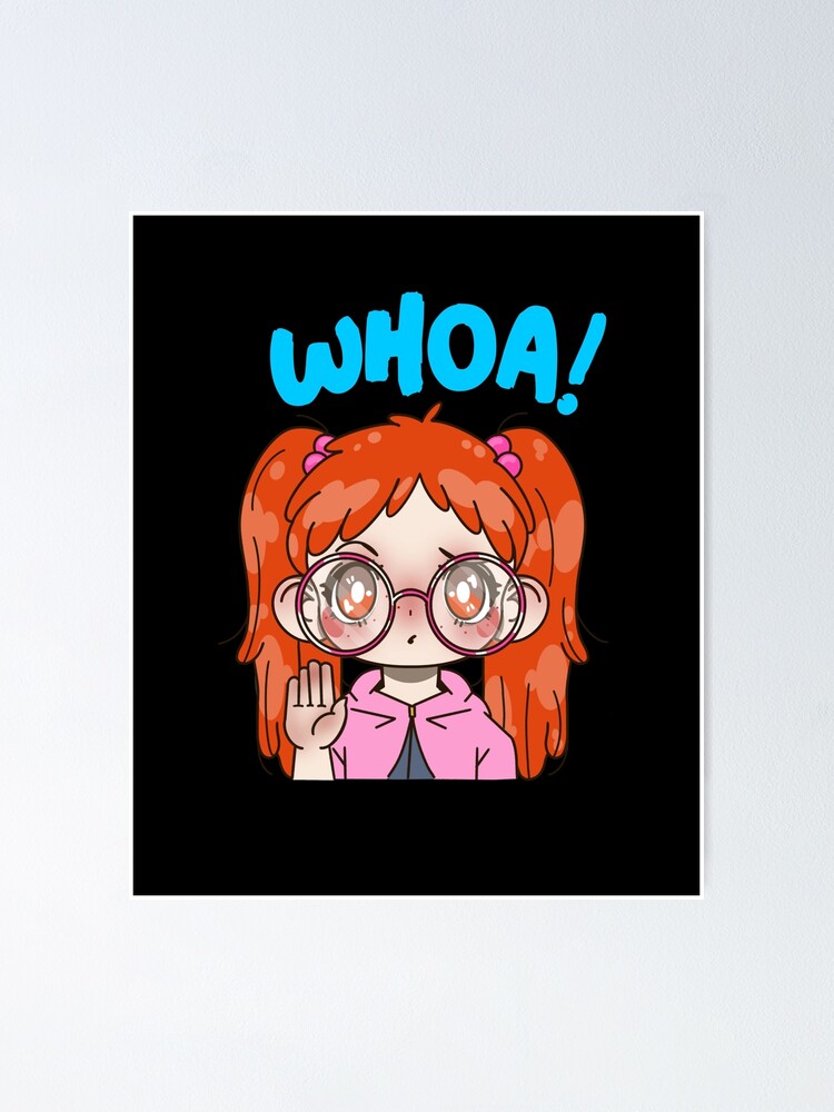 "Stop! Whoa!" Poster for Sale by Goverse | Redbubble