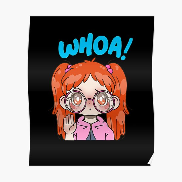 "Stop! Whoa!" Poster for Sale by Goverse | Redbubble