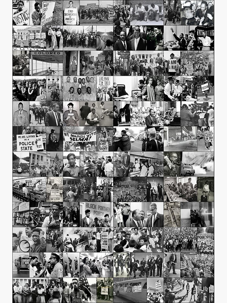 "Civil Rights" Art Print for Sale by Montage-Madness | Redbubble