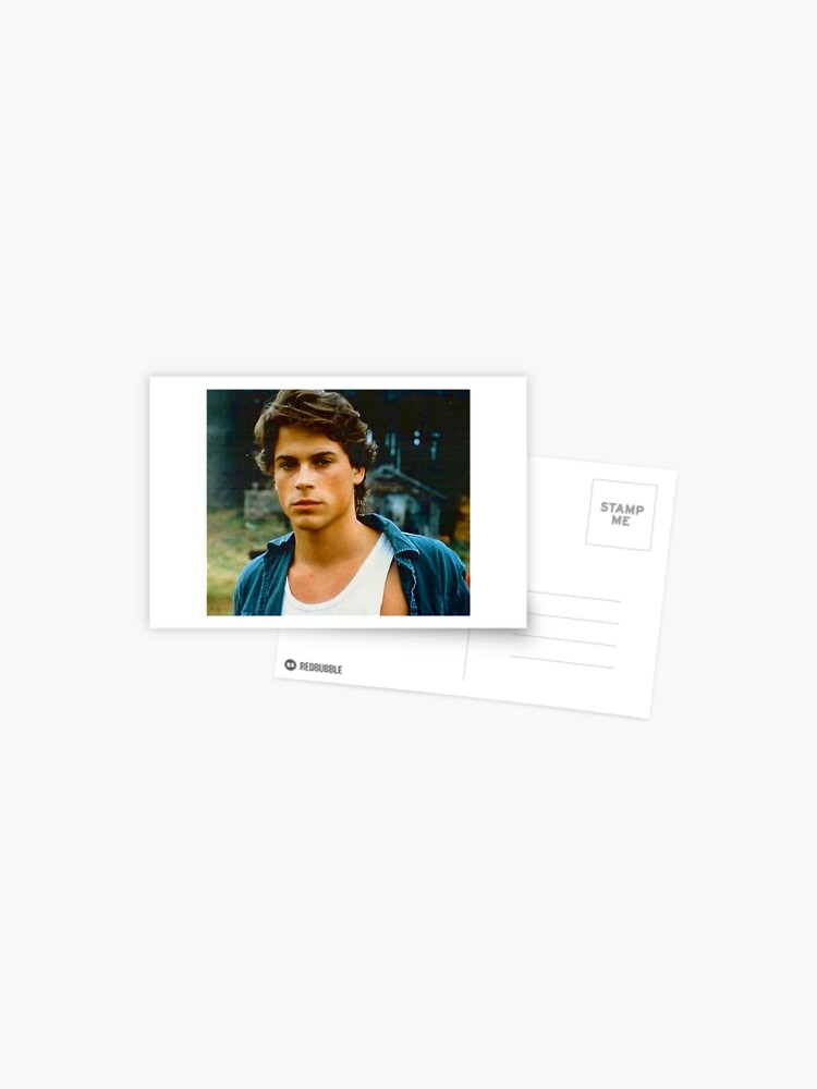 "Rob Lowe" Postcard for Sale by bobbyvolson | Redbubble