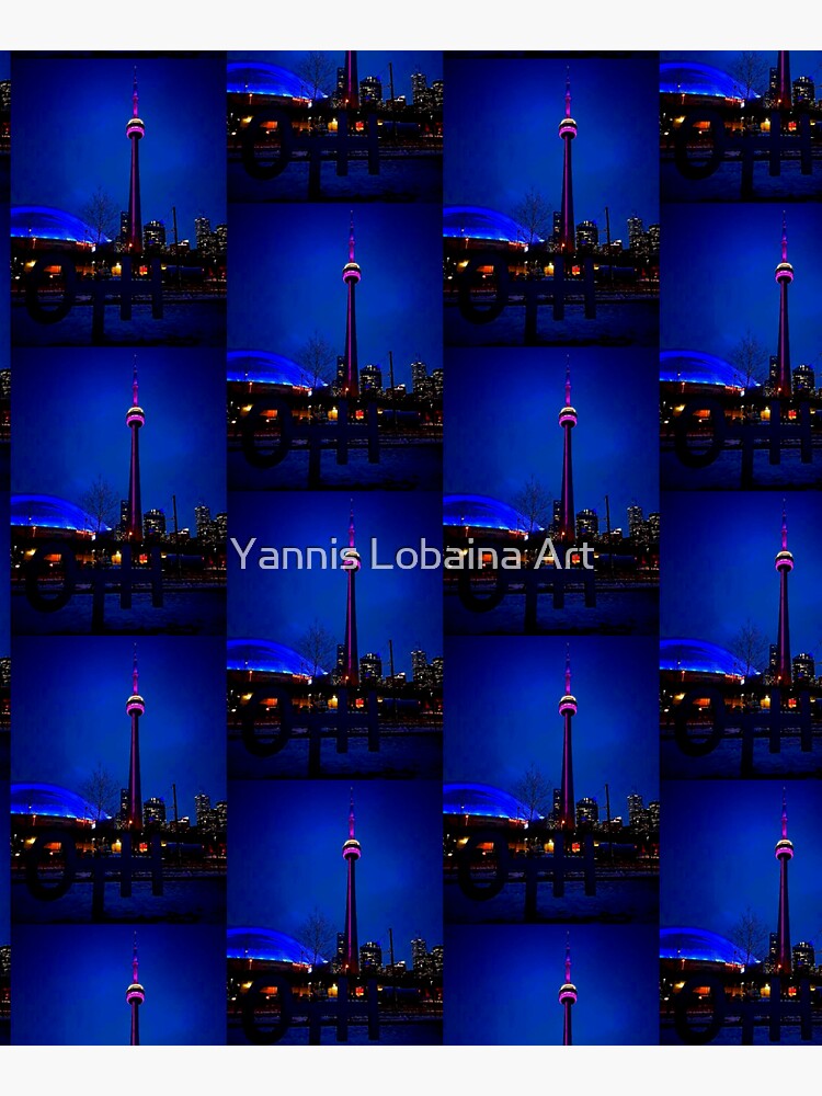 Tote bag « Chanson bleue pour Toronto de Yannis Lobaina », par ...