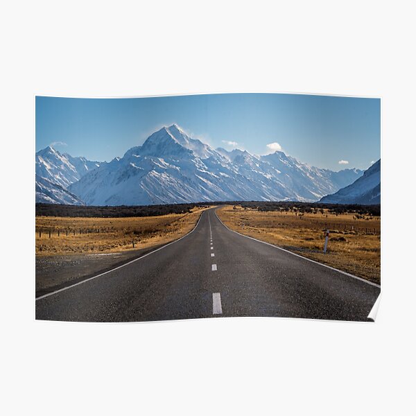 "Road less traveled " Poster by BradDennien | Redbubble