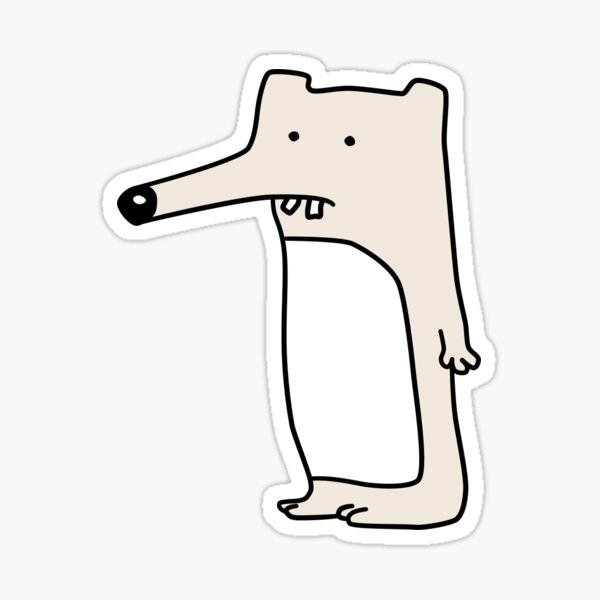 "Sepi Muskrat" Sticker for Sale by simpassi | Redbubble
