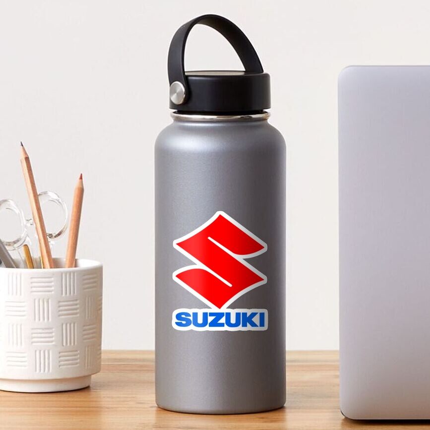 "Suzuki Logo Fan Art " Sticker for Sale by AYKDesigns | Redbubble