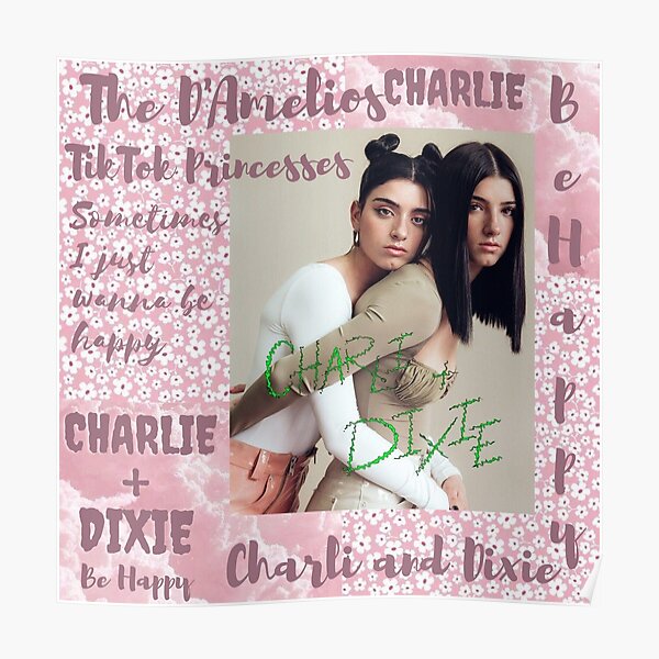 "Charlie and Dixie " Poster by Ghuncha101 | Redbubble
