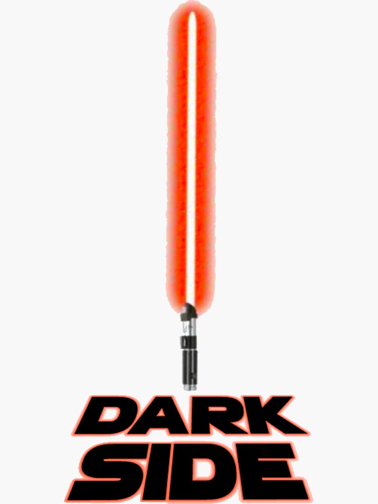 "Dark Side" Sticker for Sale by jlabarb | Redbubble