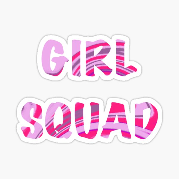 "Girl Squad" Sticker by ashleighryan | Redbubble