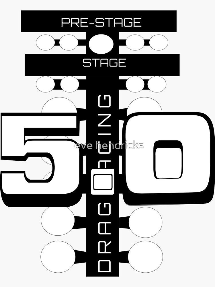 "ford mustang 5.0 drag racing tree" Sticker for Sale by evemaryh200 ...