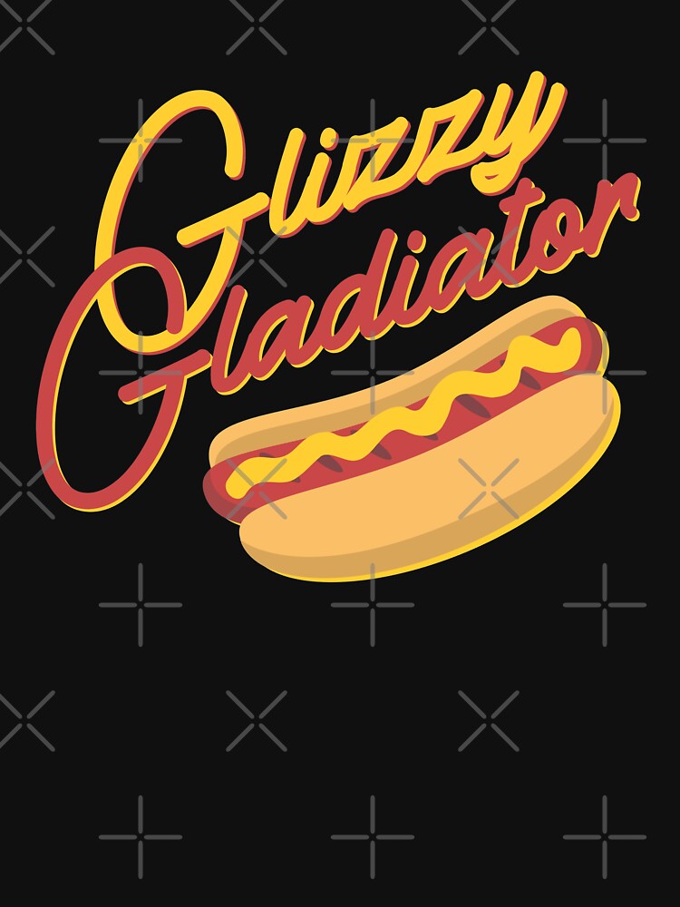 "Glizzy Gladiator" T-shirt for Sale by allyouneedtees | Redbubble ...