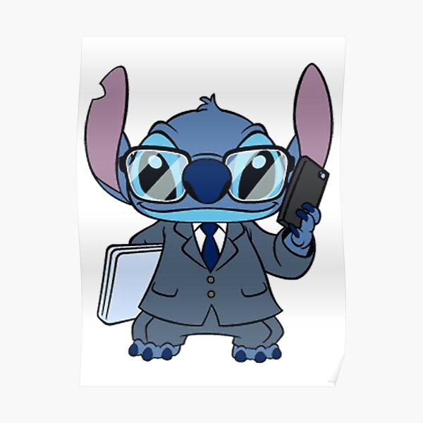 "Office Stitch" Poster for Sale by Asinawi | Redbubble
