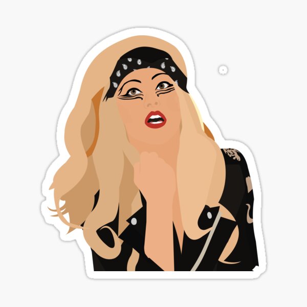 Lady Gaga Stickers | Redbubble