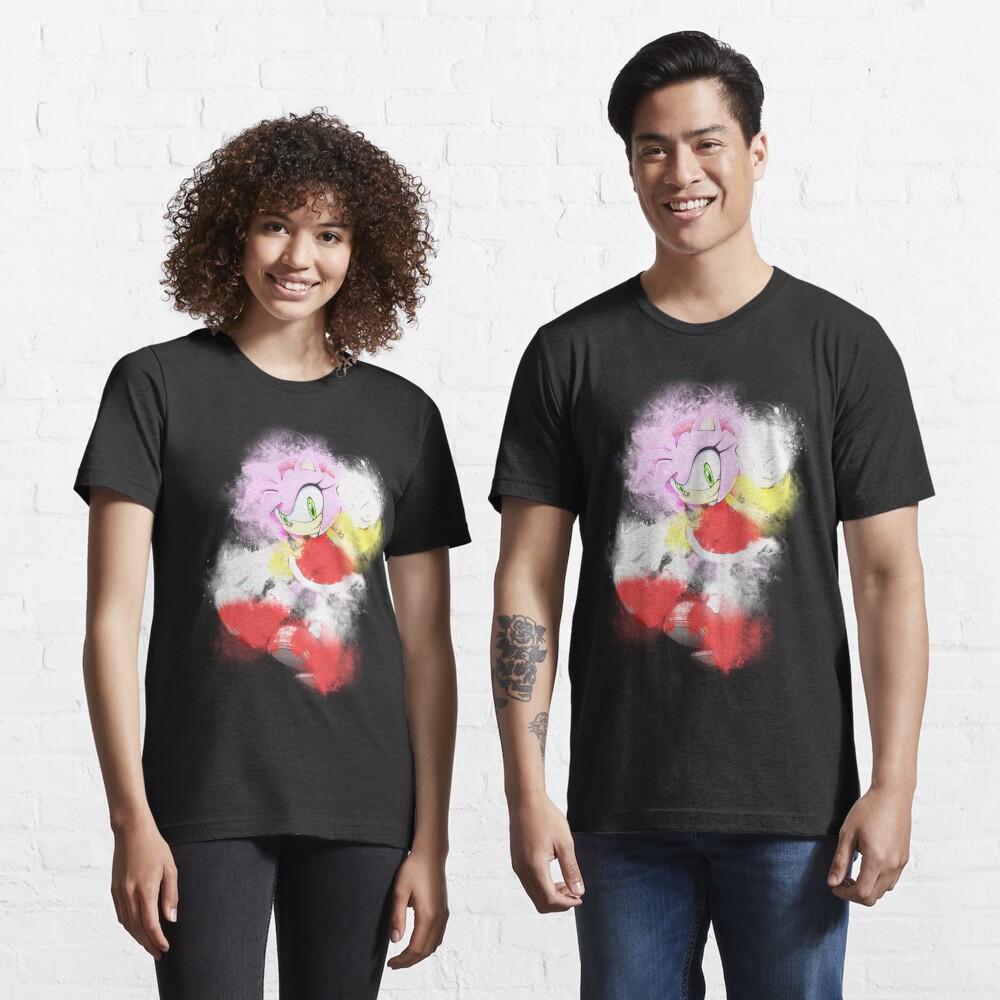 "Team Rose" T-shirt for Sale by Legendarymutt | Redbubble | amy rose t ...
