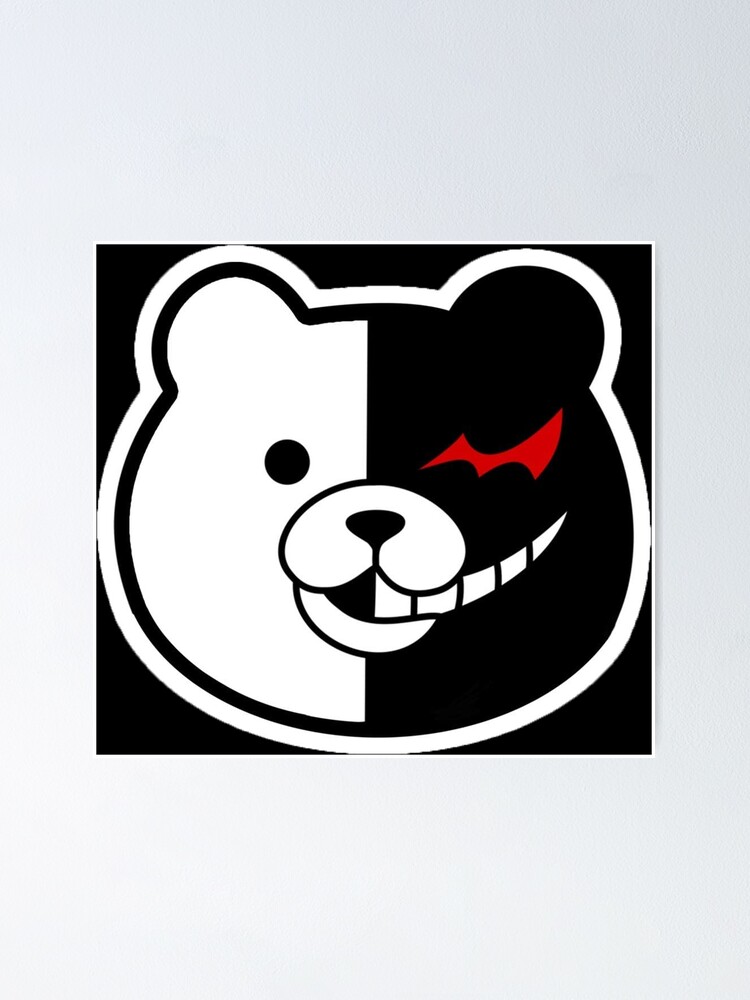 "Dangaronpa Monokuma" Poster for Sale by Arpeurl | Redbubble