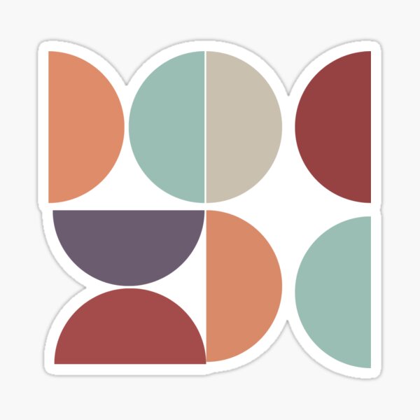 "Half Moon" Sticker by cocoaandcompany | Redbubble