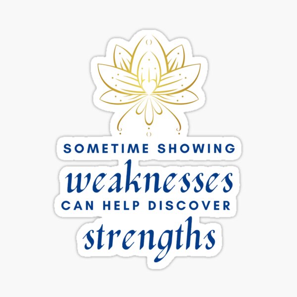 "Discover Strengths!!" Sticker for Sale by TeeStory23 | Redbubble