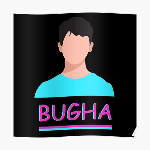 "Champion Bugha Sticker " Poster by anins-azuree | Redbubble