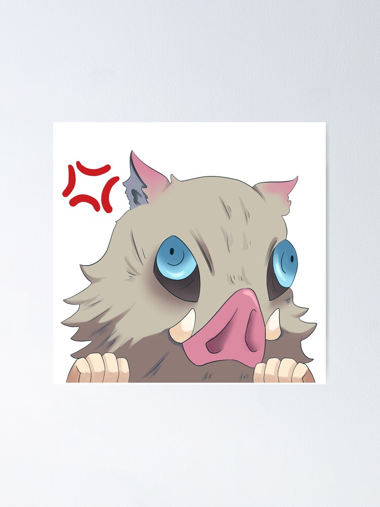 "Inosuke Peeker" Poster by hibern8 | Redbubble
