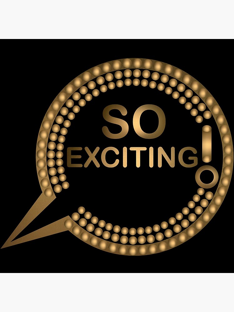 "SO EXCITING!-LUXURY GOLD SPECIAL EDITION( 3D EFFECT )-MY WORD BUBBLE ...