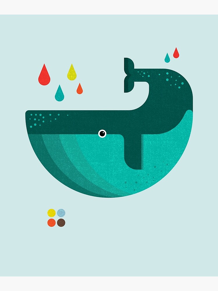 Póster «Diseño lindo del grano de la ilustración del dibujo de la ...