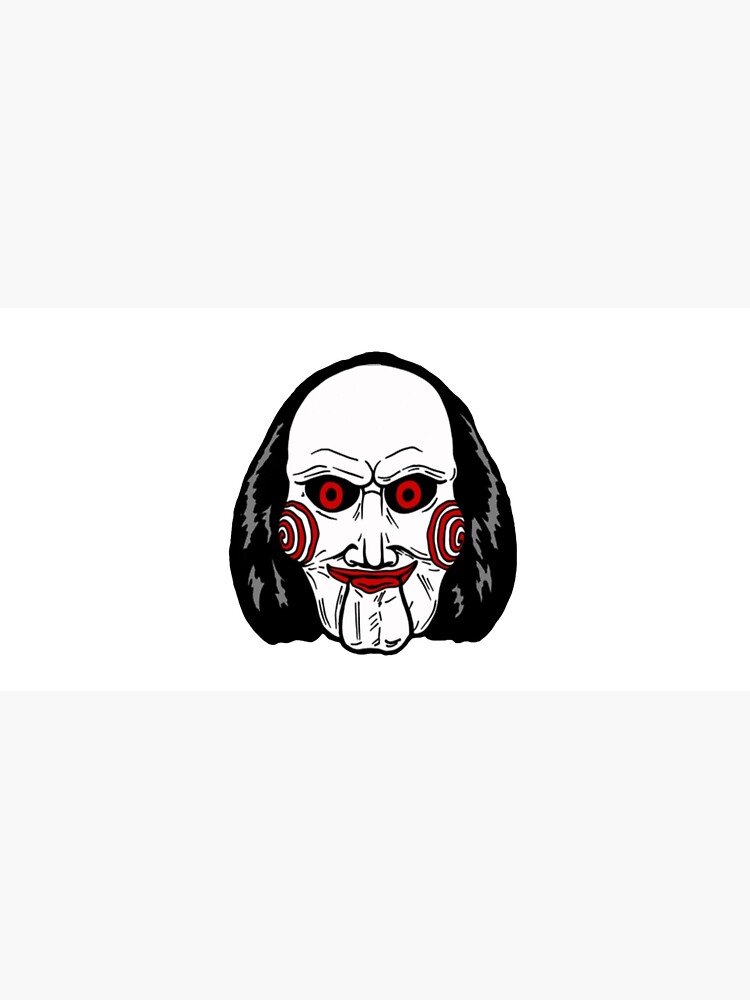"SAW Billie Face" Sticker for Sale by JustEmerge | Redbubble