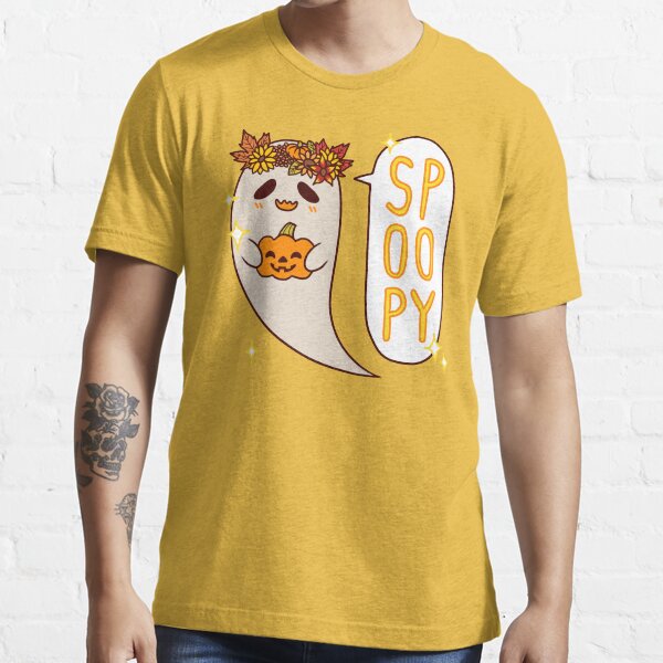 "Cute Spoopy Ghost (Color Version)" T-shirt for Sale by 2ll2l ...