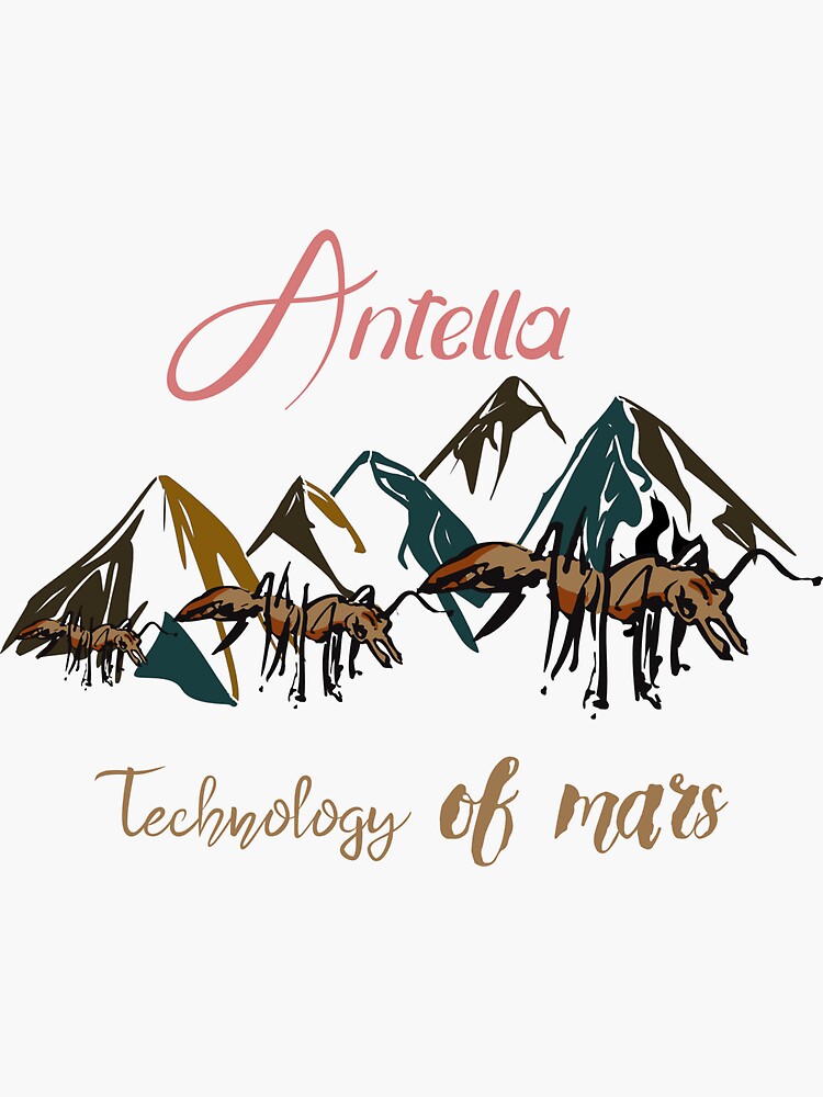 "Ant work" Sticker by DESIGNBEES | Redbubble