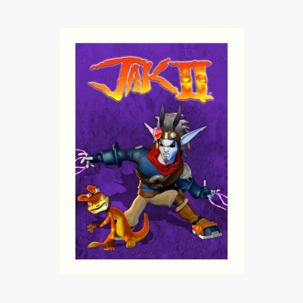 "Jak 2 (Jak II: Renegade) Dark Jak" Art Print for Sale by DaxterMaster ...