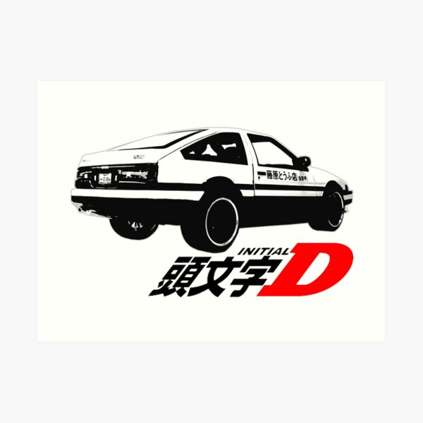 "initial D logo" Art Print for Sale by killball3000 | Redbubble