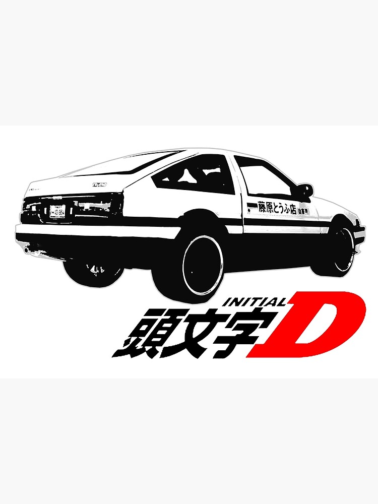 "initial D logo" Poster for Sale by killball3000 | Redbubble