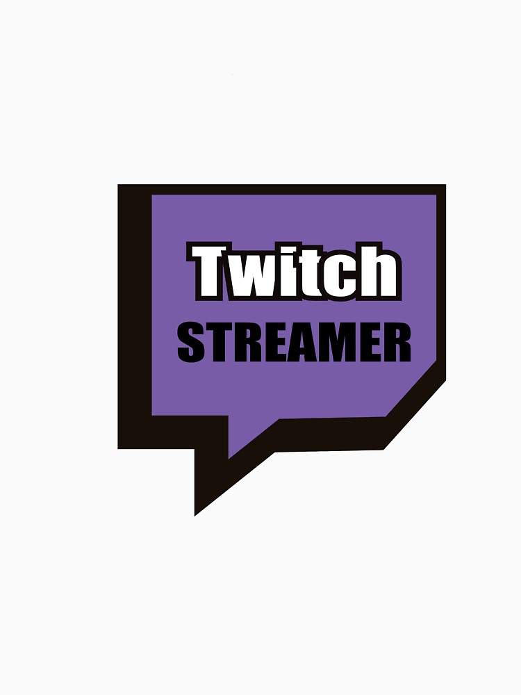 "Twitch Streamer" T-shirt for Sale by LarsenCC | Redbubble | twitch t ...