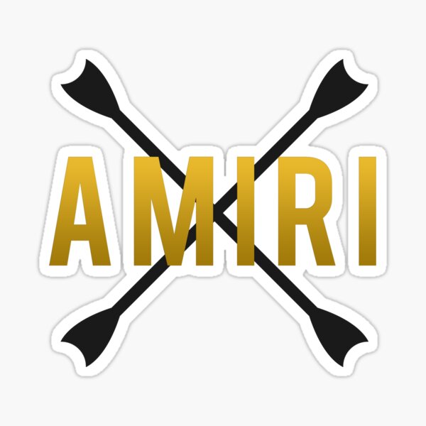 Amiri Stickers | Redbubble