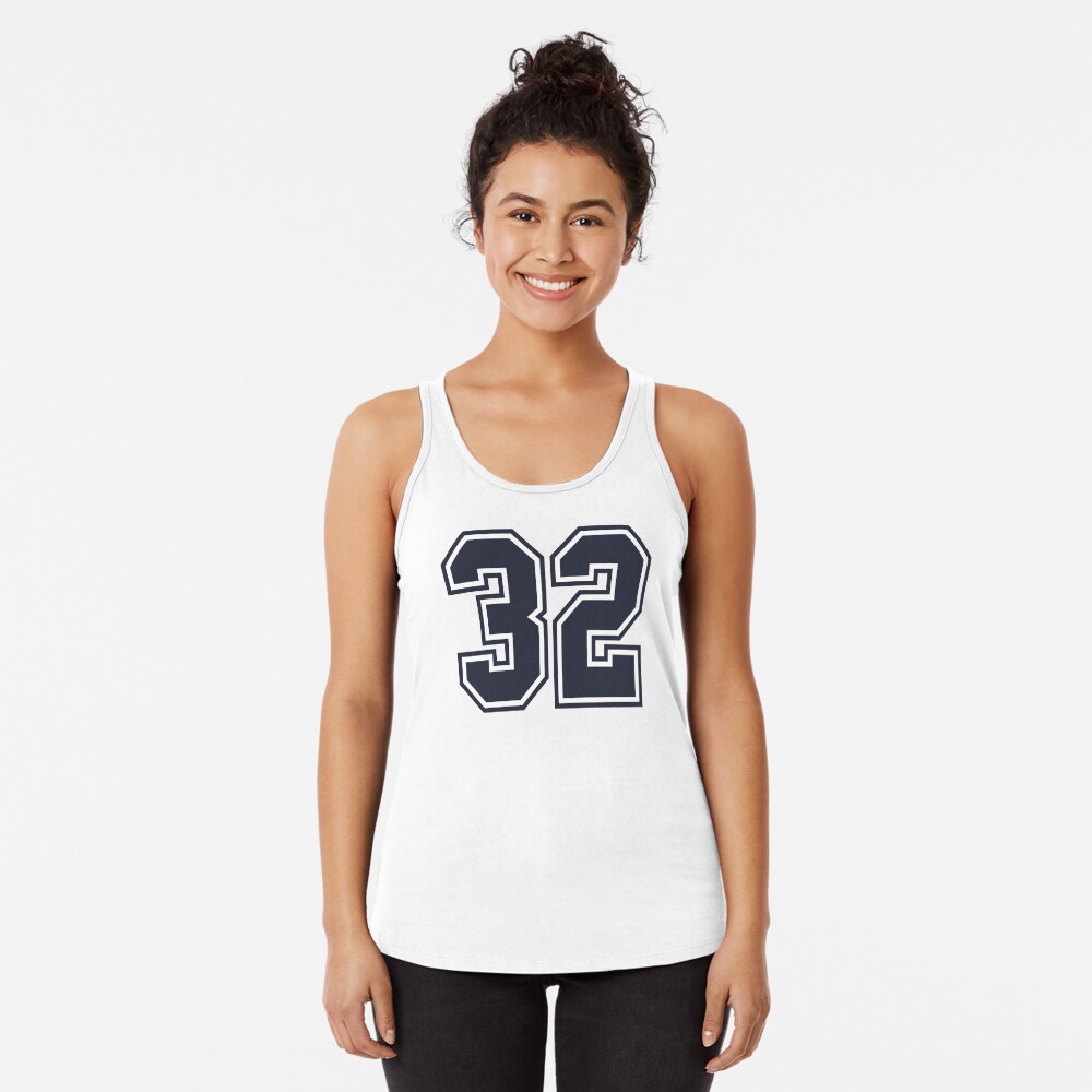 "32 Sports Number Thirty-Two" Sticker for Sale by HelloFromAja | Redbubble