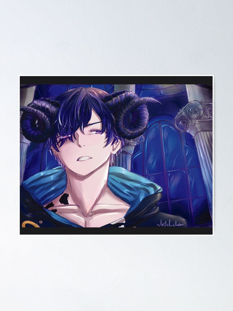 "Obey me Belphegor" Poster for Sale by Anjel-chan | Redbubble