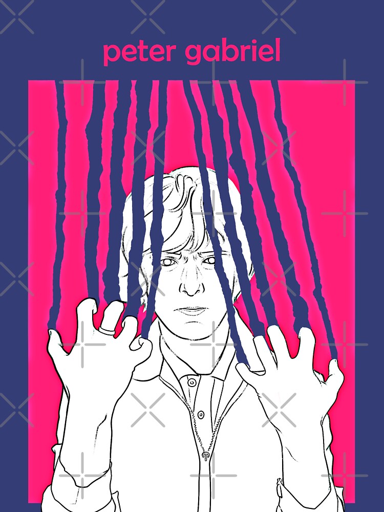 "Peter Gabriel Scratch" T-shirt for Sale by frippucino | Redbubble ...