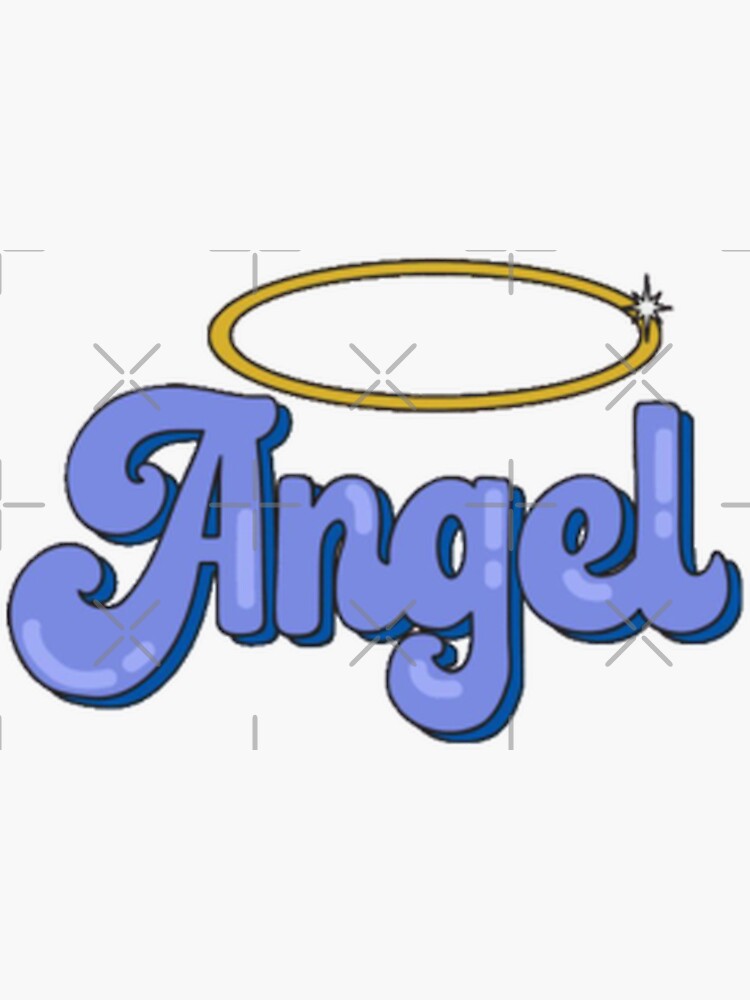 "angel y2k" Sticker for Sale by SAVAGEwav | Redbubble