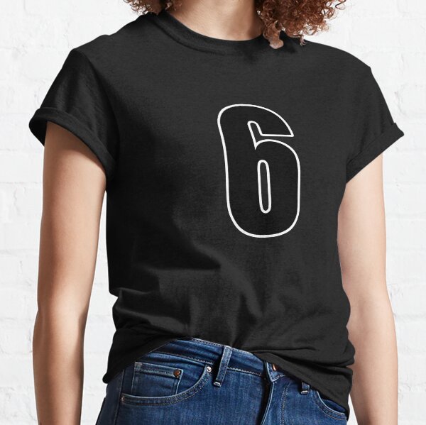 Number 6 Football T-Shirts | Redbubble