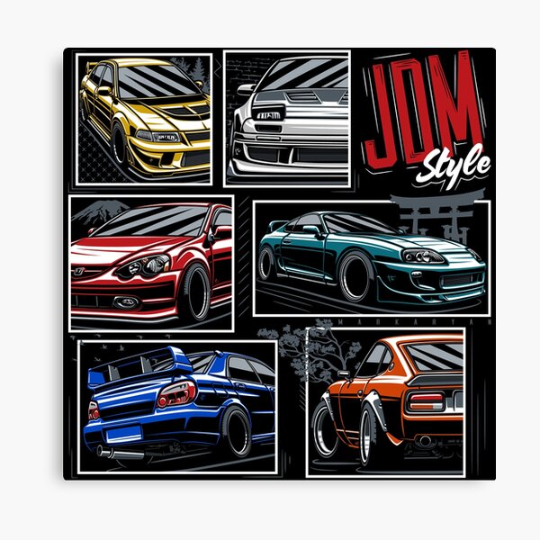 "JDM Style" Canvas Print by OlegMarkaryan | Redbubble