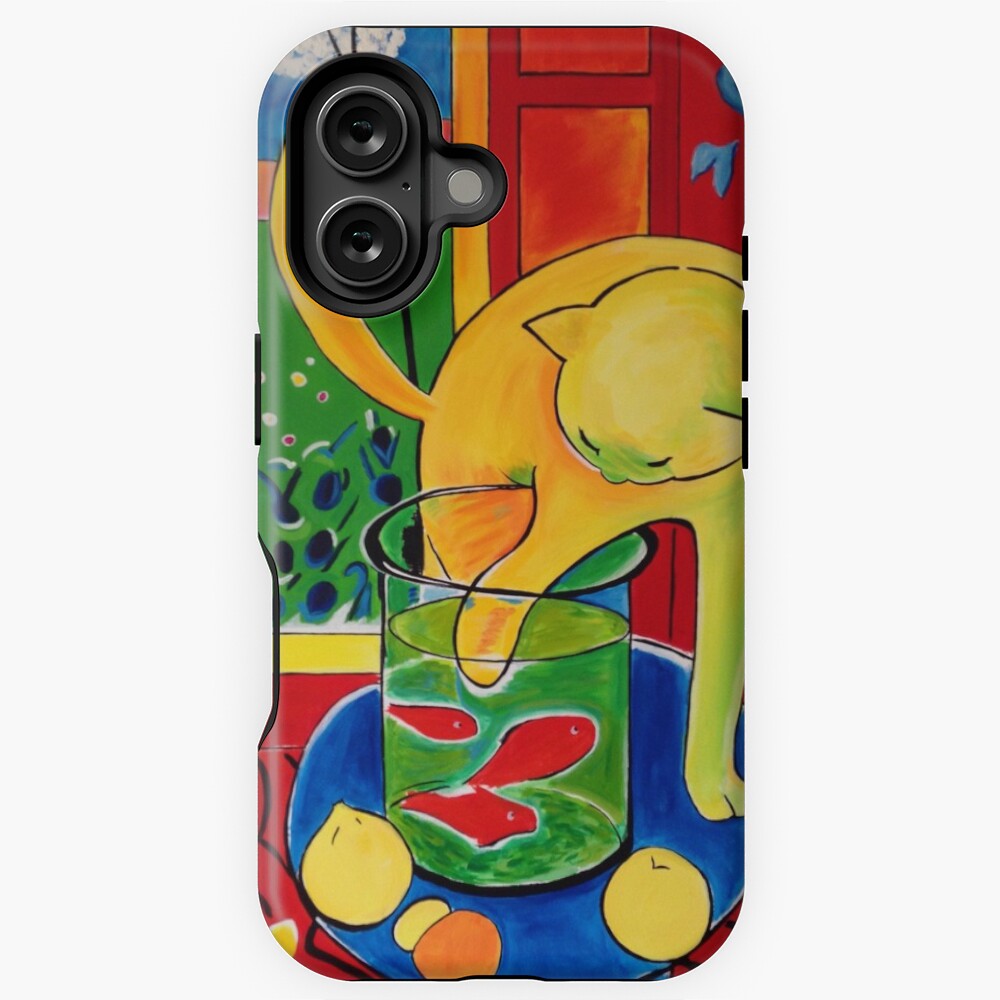 "Matisse cat - Le chat aux poissons rouges (the cat with red fish) 1914 ...