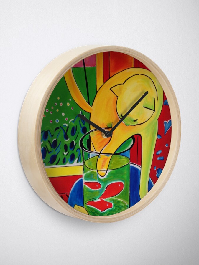 "Matisse cat - Le chat aux poissons rouges (the cat with red fish) 1914 ...