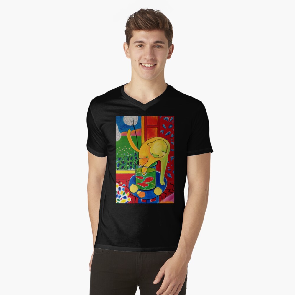 "Matisse cat - Le chat aux poissons rouges (the cat with red fish) 1914 ...