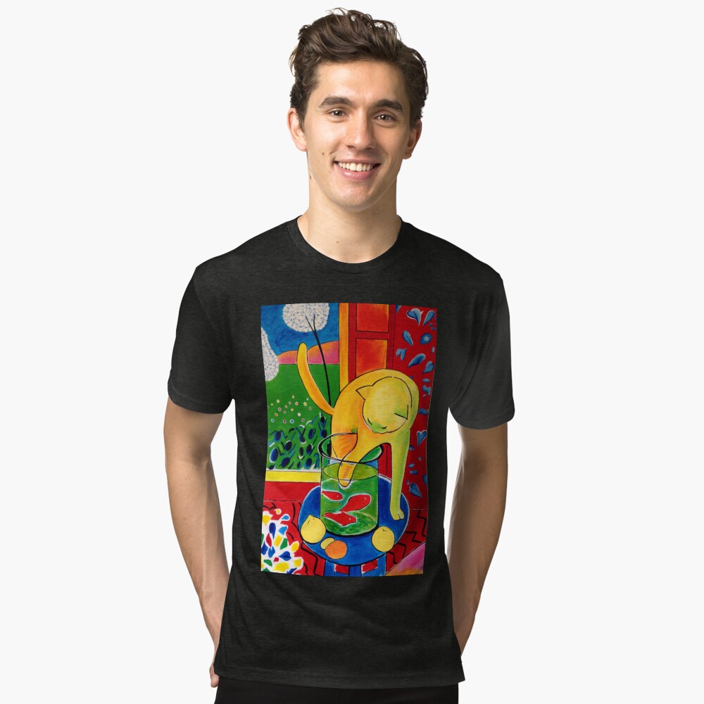 "Matisse cat - Le chat aux poissons rouges (the cat with red fish) 1914 ...