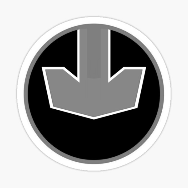 "Time Ranger Silver" Sticker for Sale by NerdiousBrands | Redbubble