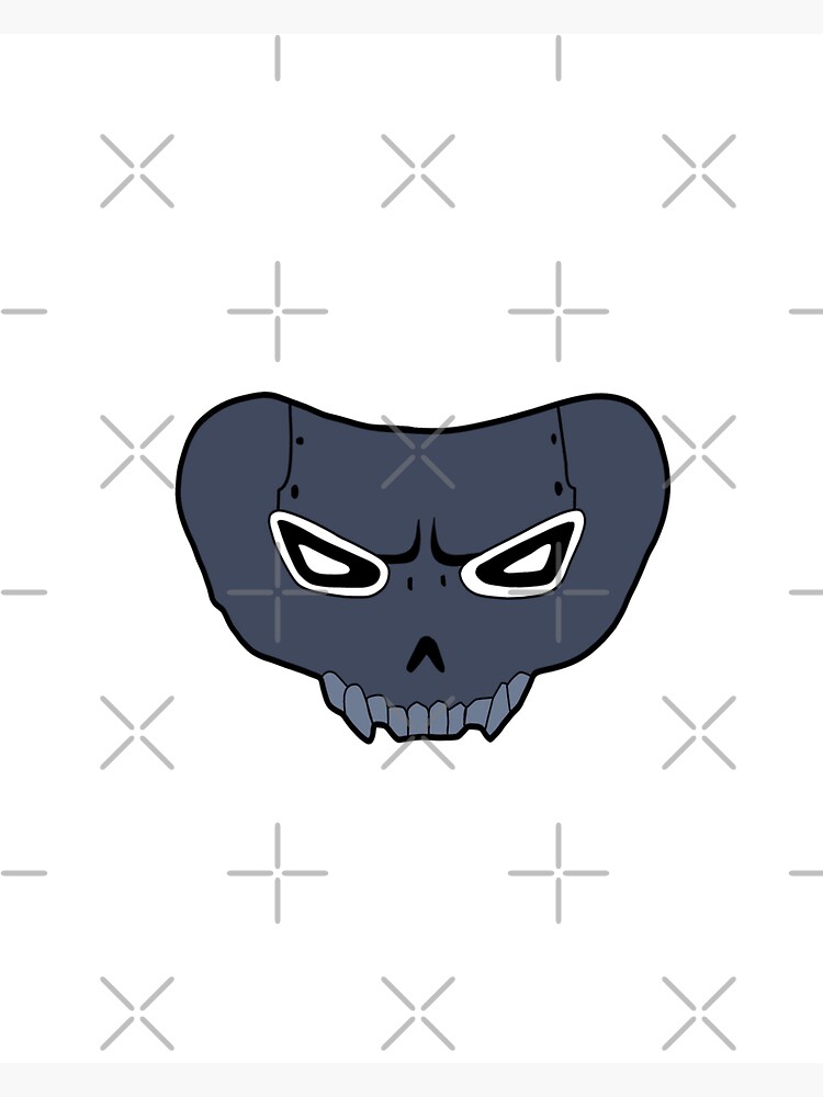 "Persona 5 Skull/Ryuji Mask (WHITE)" Sticker for Sale by INSAINT ...